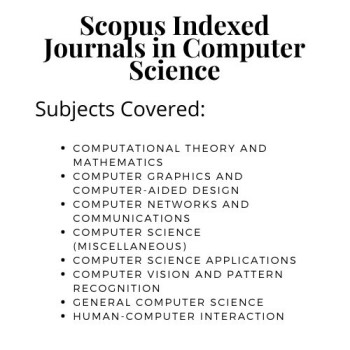 Scopus Indexed Journals in Computer Science - Research Journals
